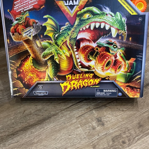 Monster Jam | Toys | New In Box Monster Jam Truck Dueling Dragon ...